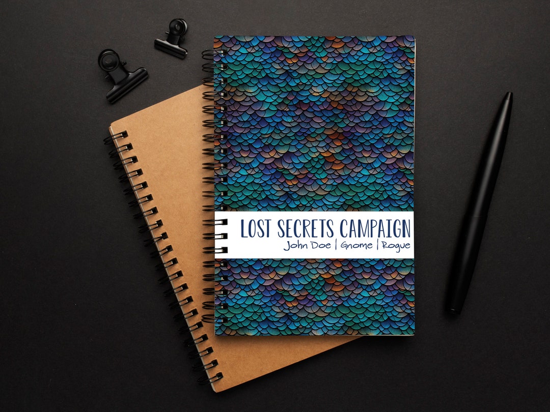 Custom Campaign Journal | Dungeons and Dragons 5e | Colorful Dragon ...
