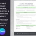 Resume Template Bundle, Resume and Cover Letter Template, Editable ...