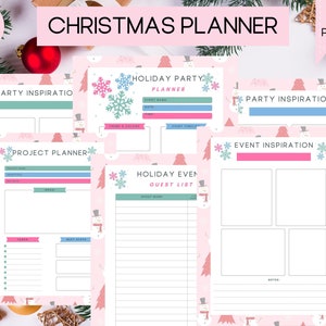 Christmas Planner Printable, Holiday Planner Printable, Christmas Gift ...
