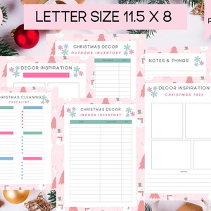 Christmas Planner Printable, Holiday Planner Printable, Christmas Gift ...