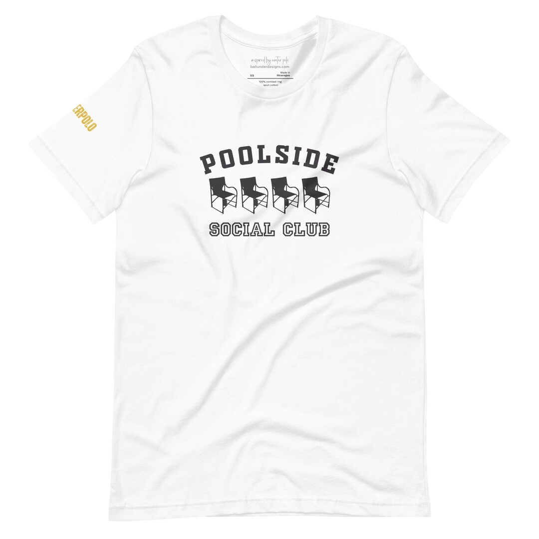 Pool Side Social Club - Water Polo Edition Unisex T-shirt - Etsy