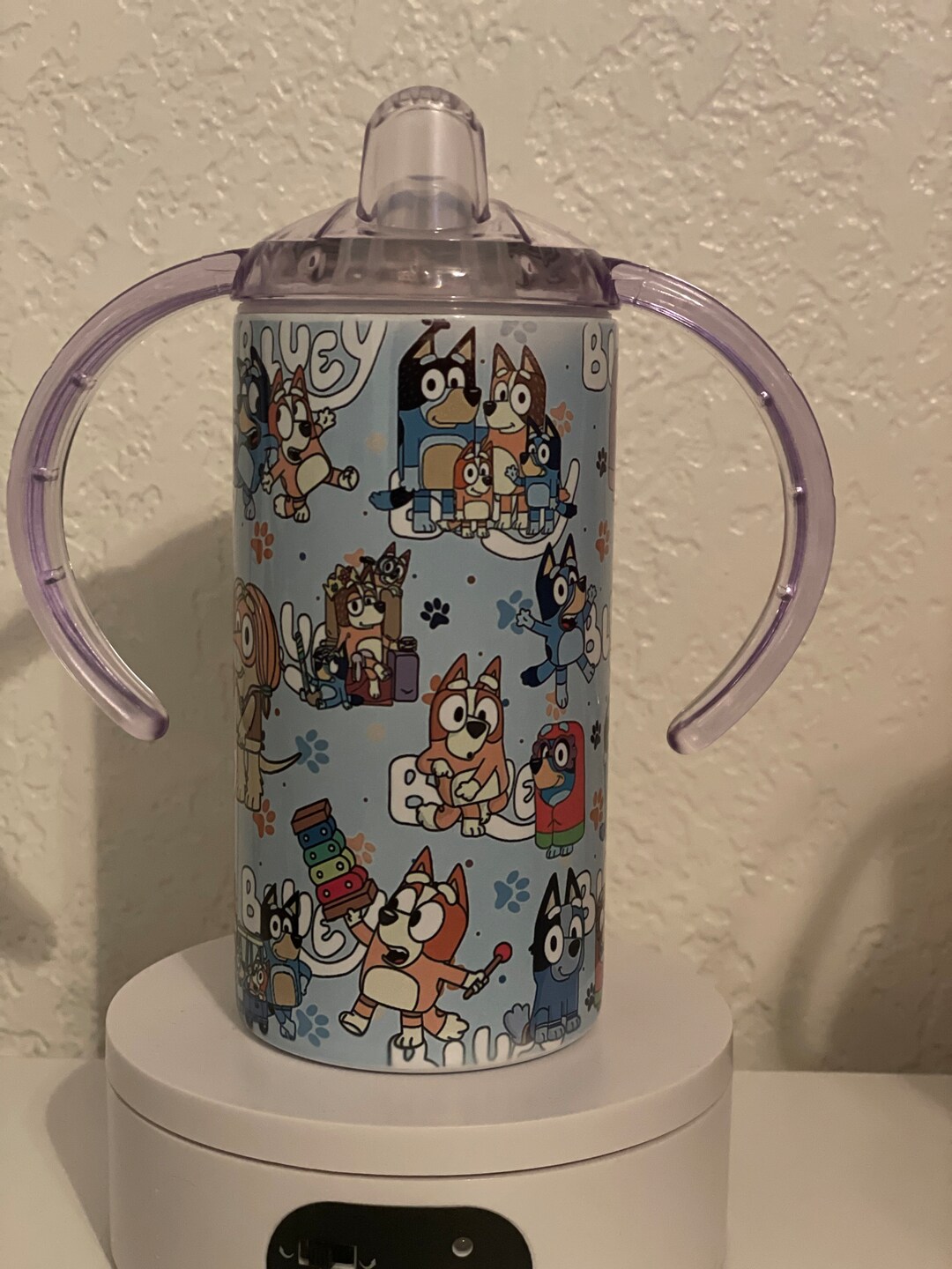 Bluey Sippy Cup Bluey and Family Sippy Cup..dog Sippy Cup - Etsy