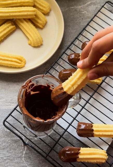 Matchsticks Chocolate Finger Butter Cookies Viennese Meringue - Etsy