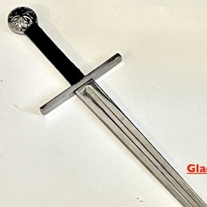 HEMA Sword Full Tang, Carbon Steel Medieval Sword, Handmade Sword ...