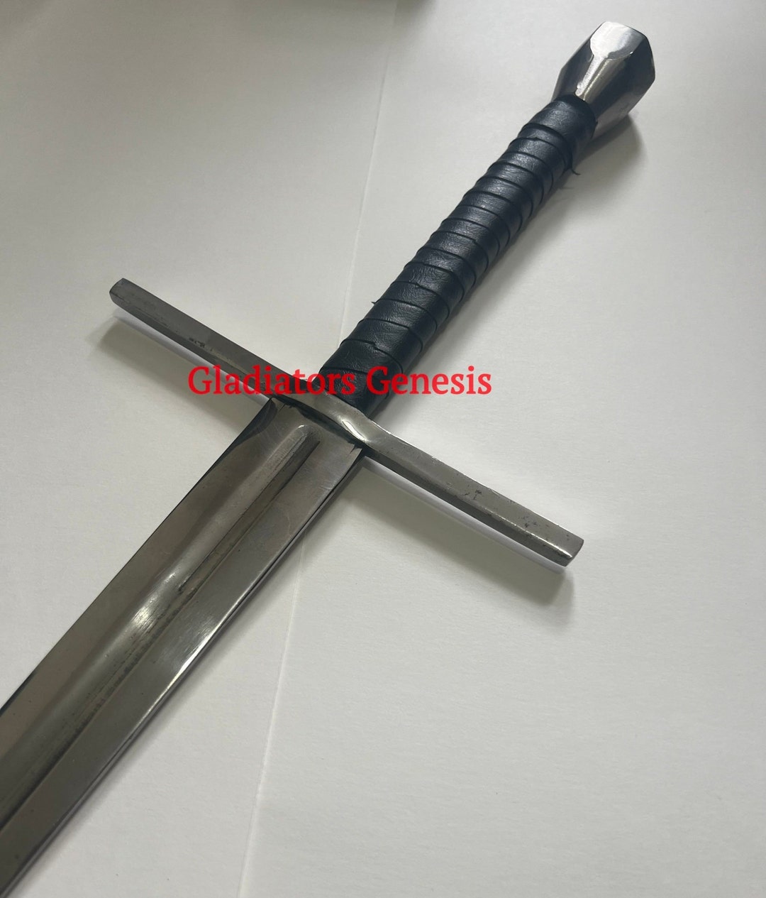 HEMA LONGSWORD Fulltang Carbon Steel Training Sword, Medieval Sword ...