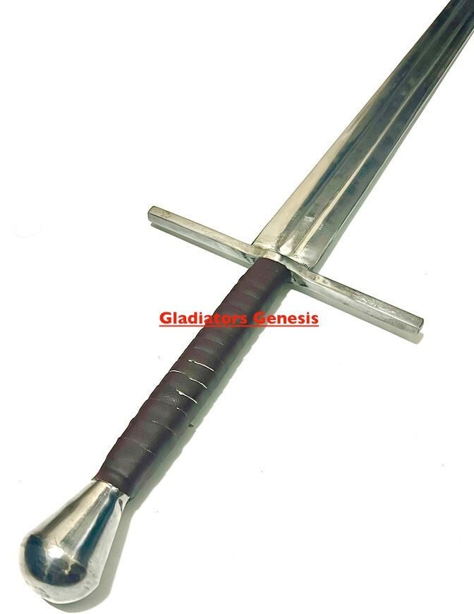 Carbon Steel Longsword, Fulltang Sword, Blunt Sword Ideal for Practice ...