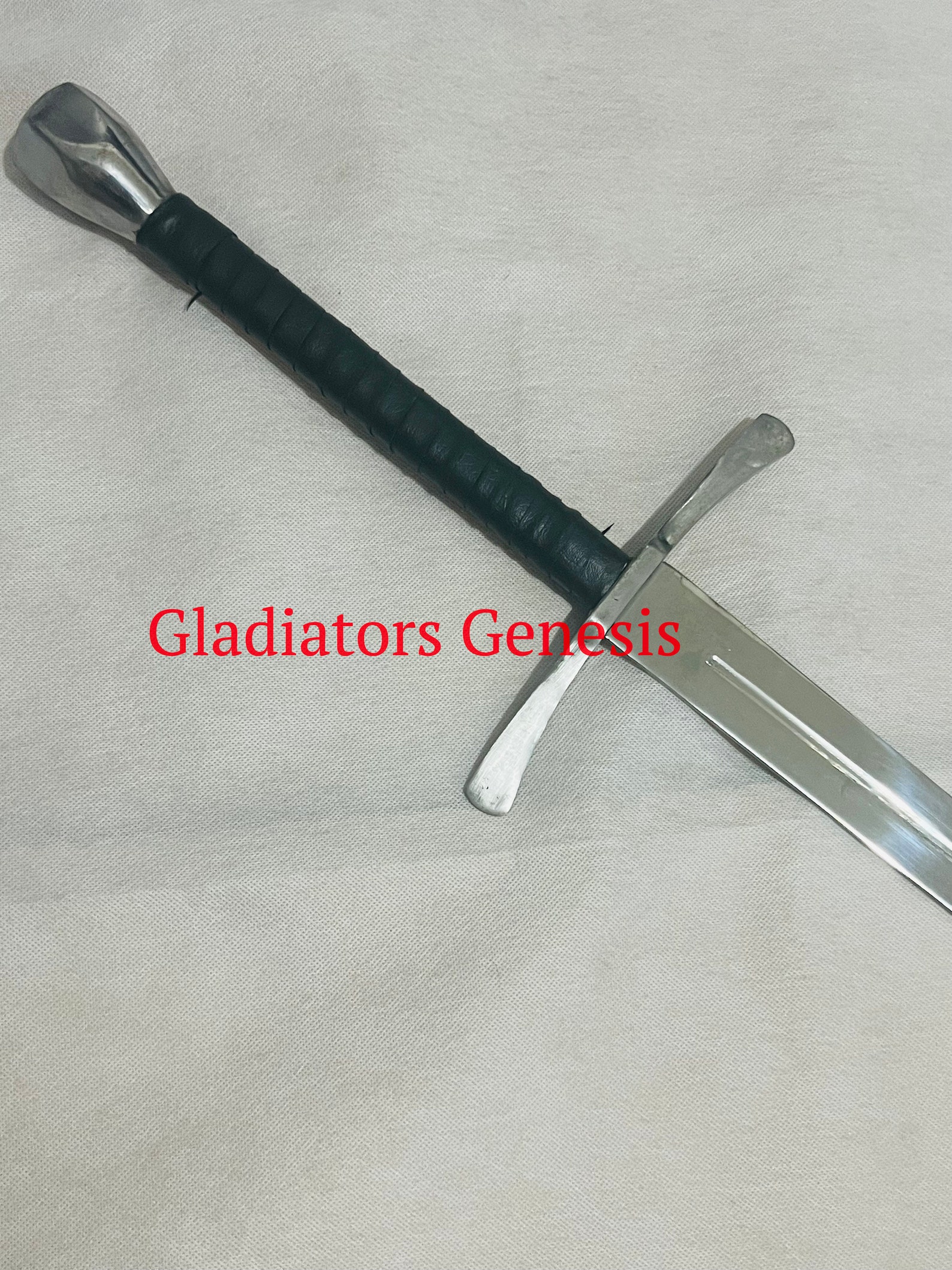 HEMA LONGSWORD CARBONSTEEL Blunt Edge Practice Training Sword, Medieval ...