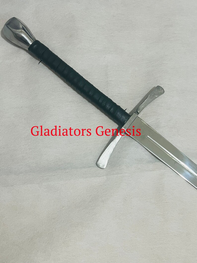 HEMA LONGSWORD CARBONSTEEL Blunt Edge Practice Training Sword, Medieval ...