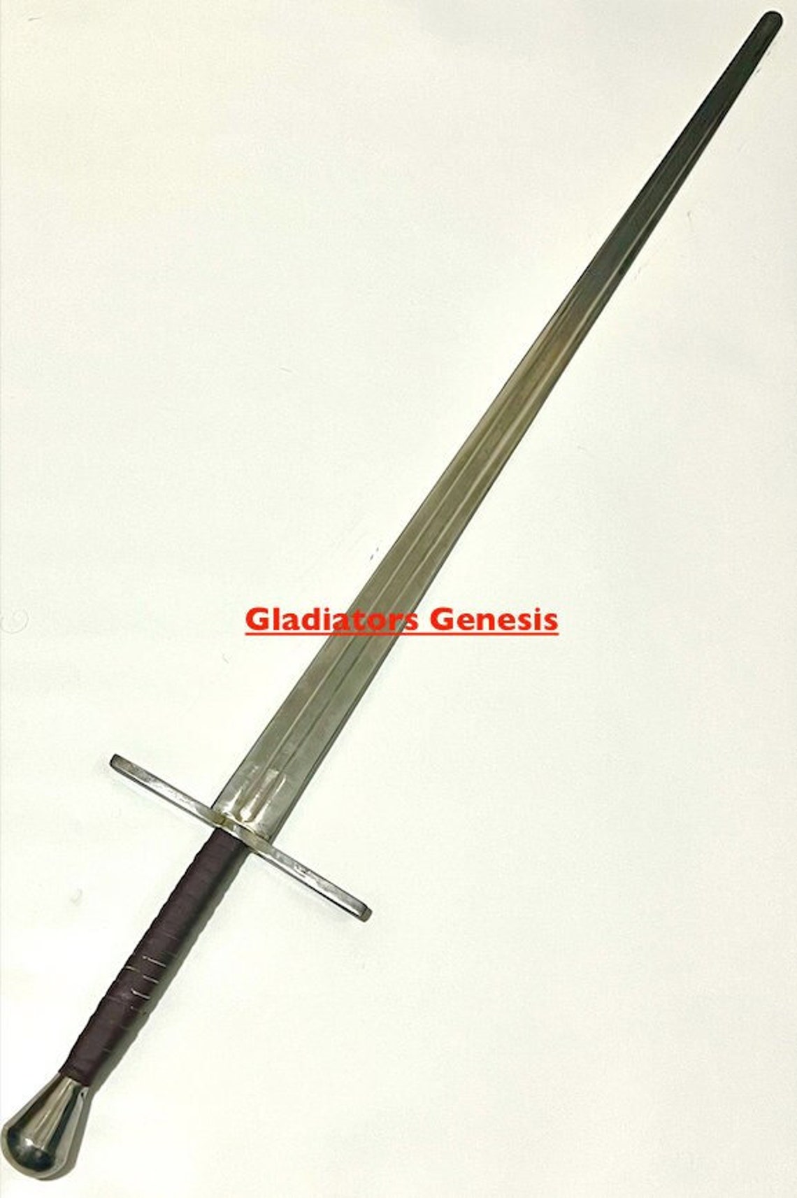 Carbon Steel Longsword, Fulltang Sword, Blunt Sword Ideal for Practice ...