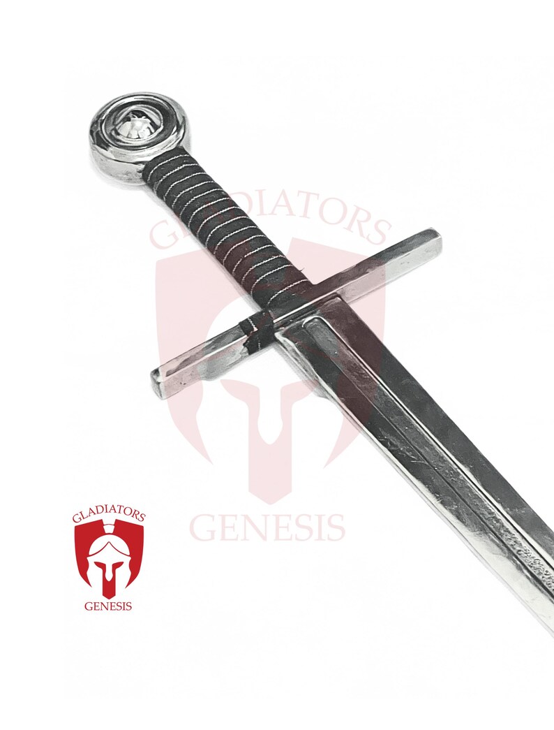 HEMA CARBONSTEEL SWORD Blunt Edge Training Practice Single Handed Sword ...