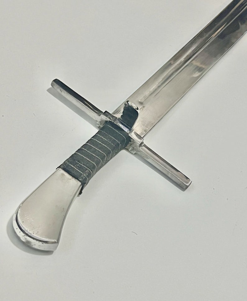 HEMA Sword Full Tang, Medieval Sword Carbon Steel, Blunt Sword for ...