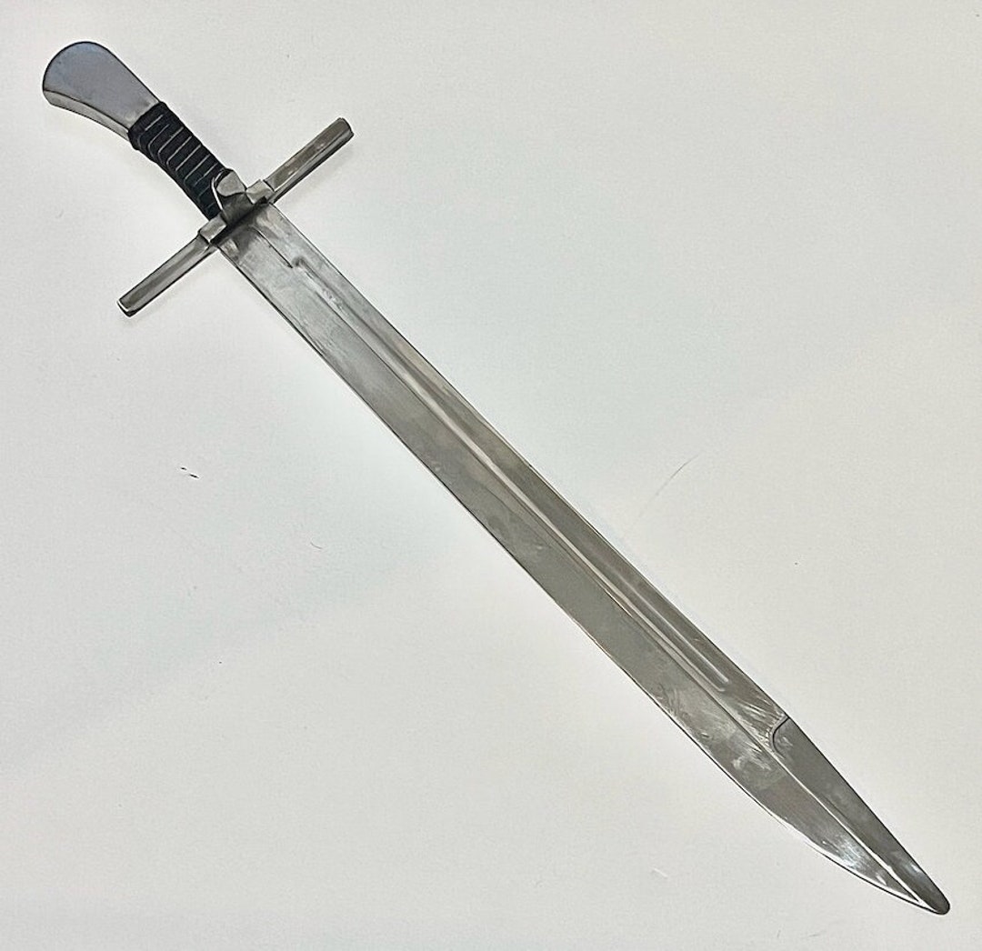 HEMA Sword Full Tang, Medieval Sword Carbon Steel, Blunt Sword for ...