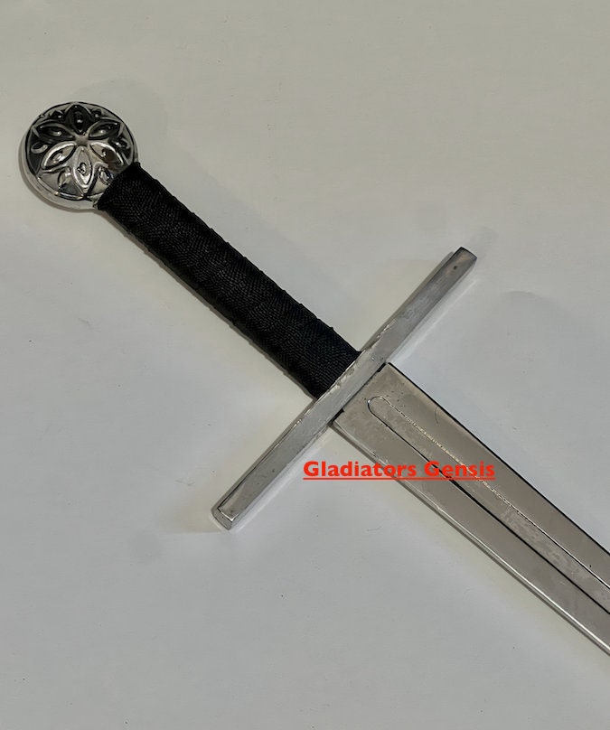 HEMA Sword Full Tang, Carbon Steel Medieval Sword, Handmade Sword ...
