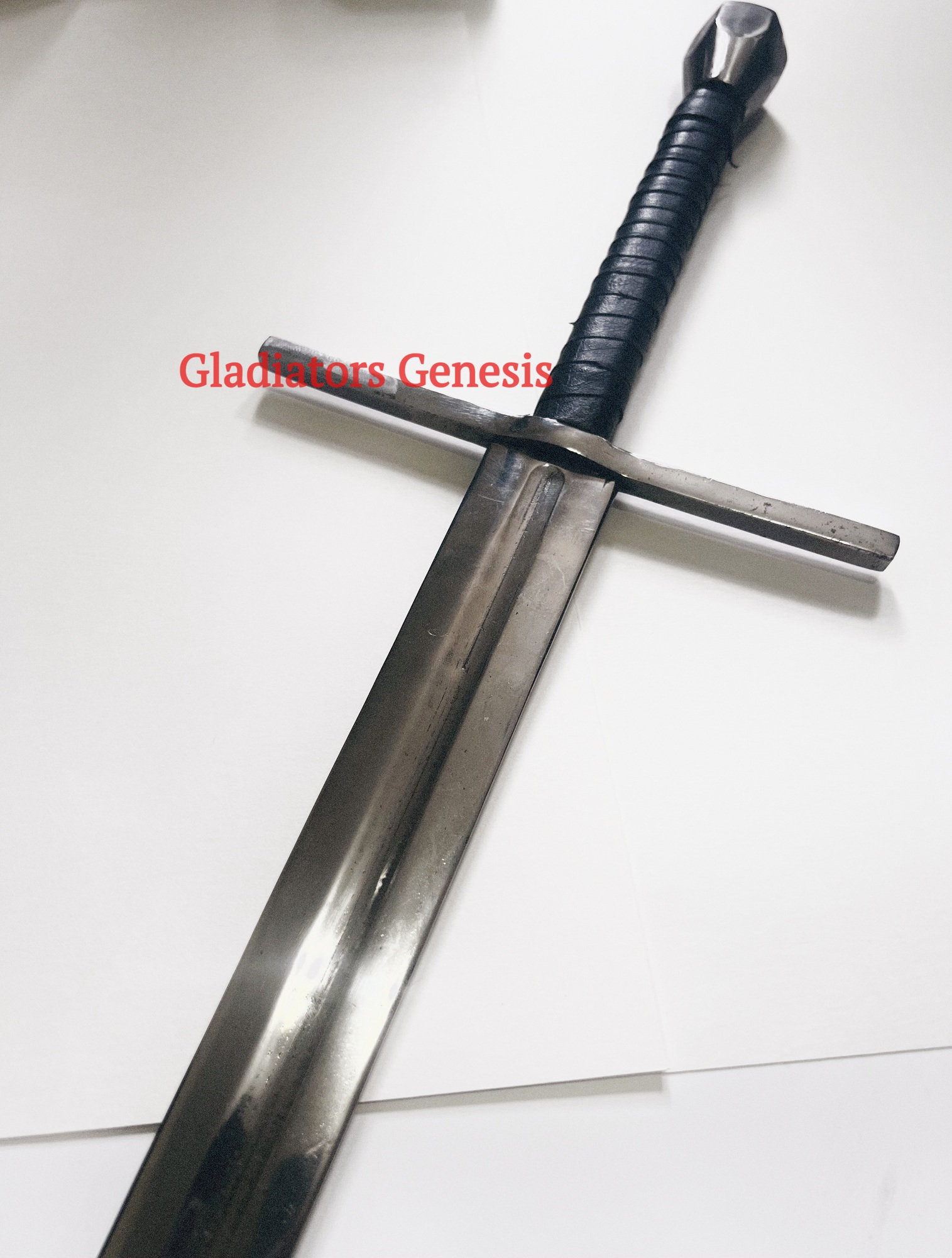 HEMA LONGSWORD Fulltang Carbon Steel Training Sword, Medieval Sword ...