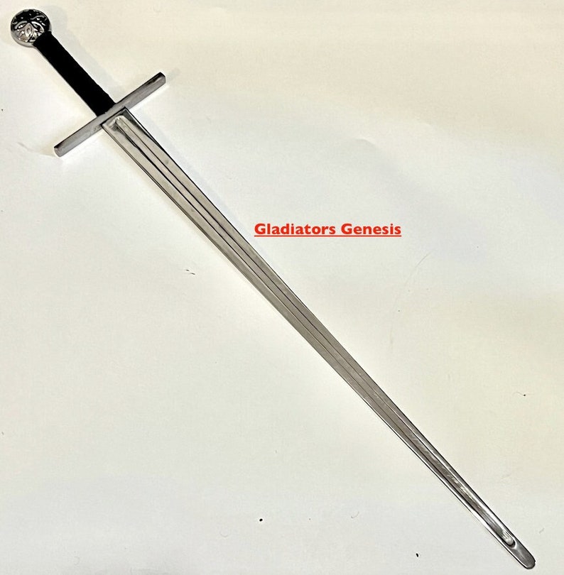 HEMA Sword Full Tang, Carbon Steel Medieval Sword, Handmade Sword ...