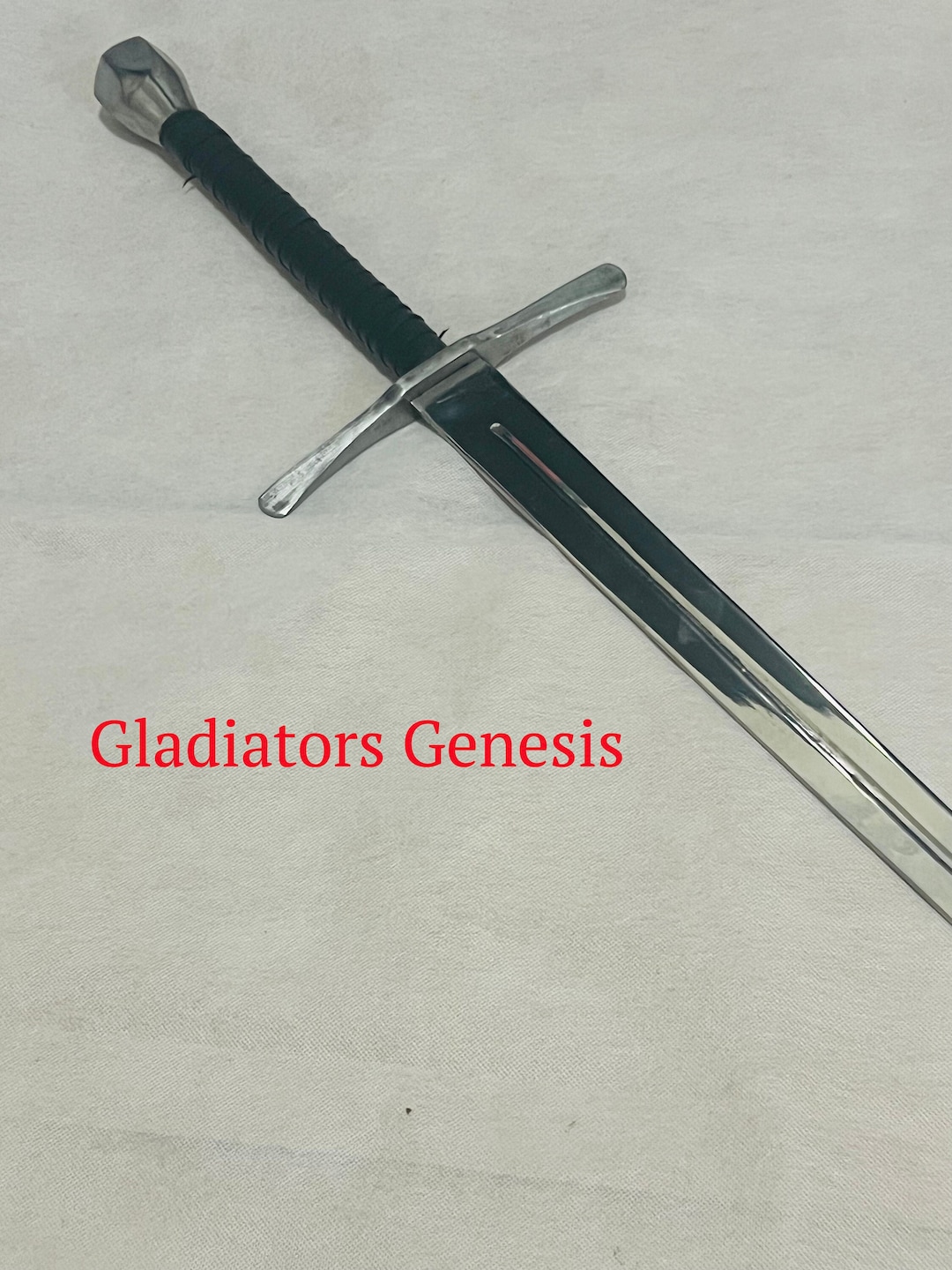 HEMA LONGSWORD CARBONSTEEL Blunt Edge Practice Training Sword, Medieval ...