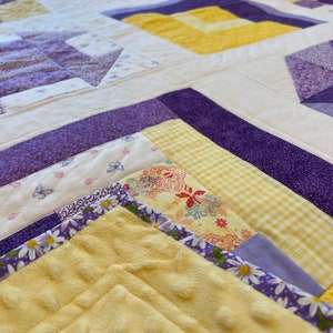 Violet Shape Shifter Handmade Baby Quilt - Etsy