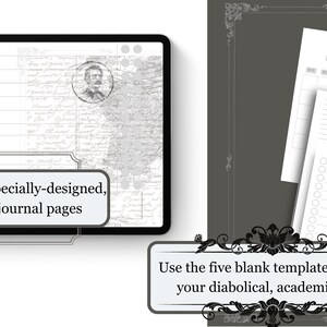 The Dark Academia Planner; Journaling Set Vol. 1 - Etsy