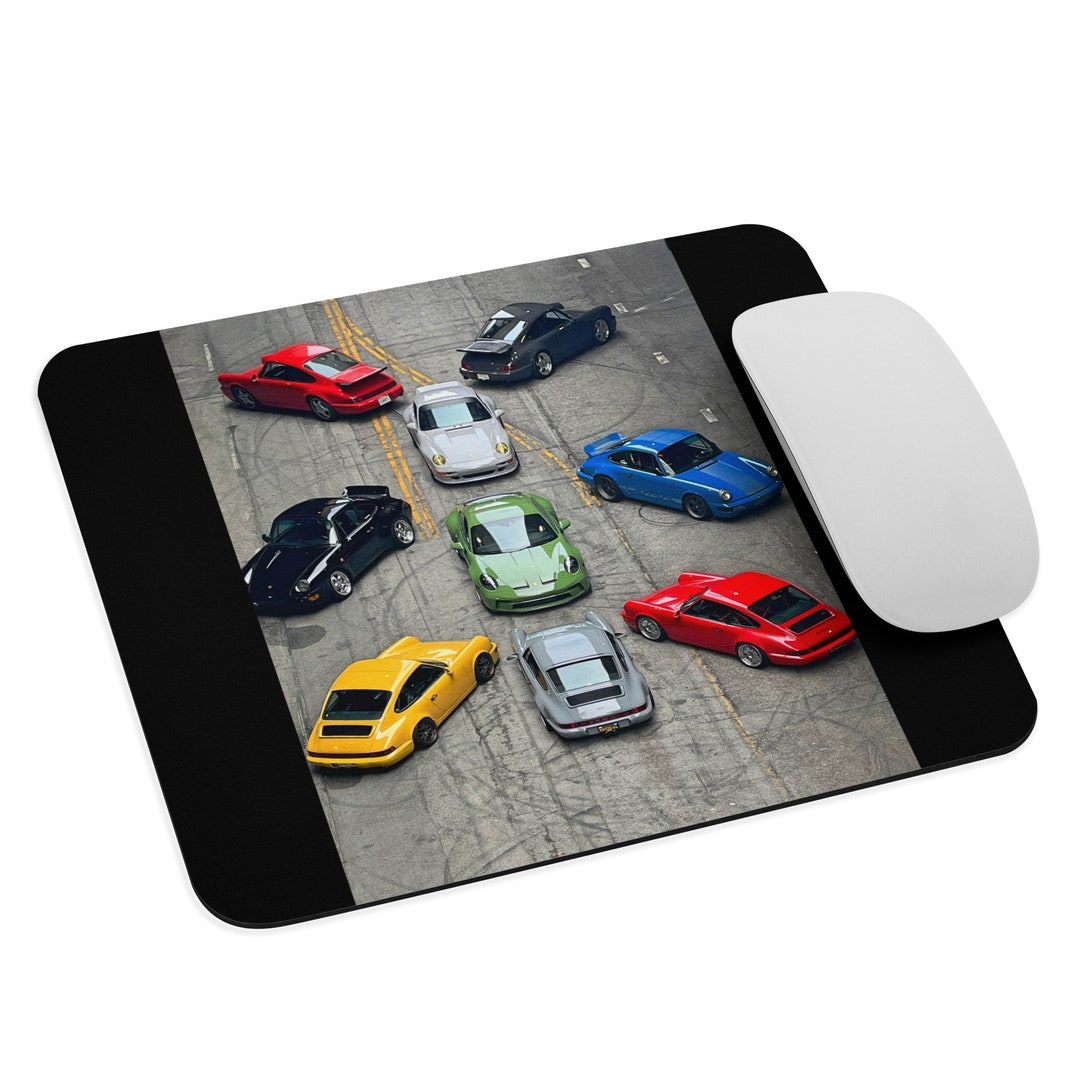 Porsche Mouse Pad on Etsy Elevate Your Workspace With Style and ...
