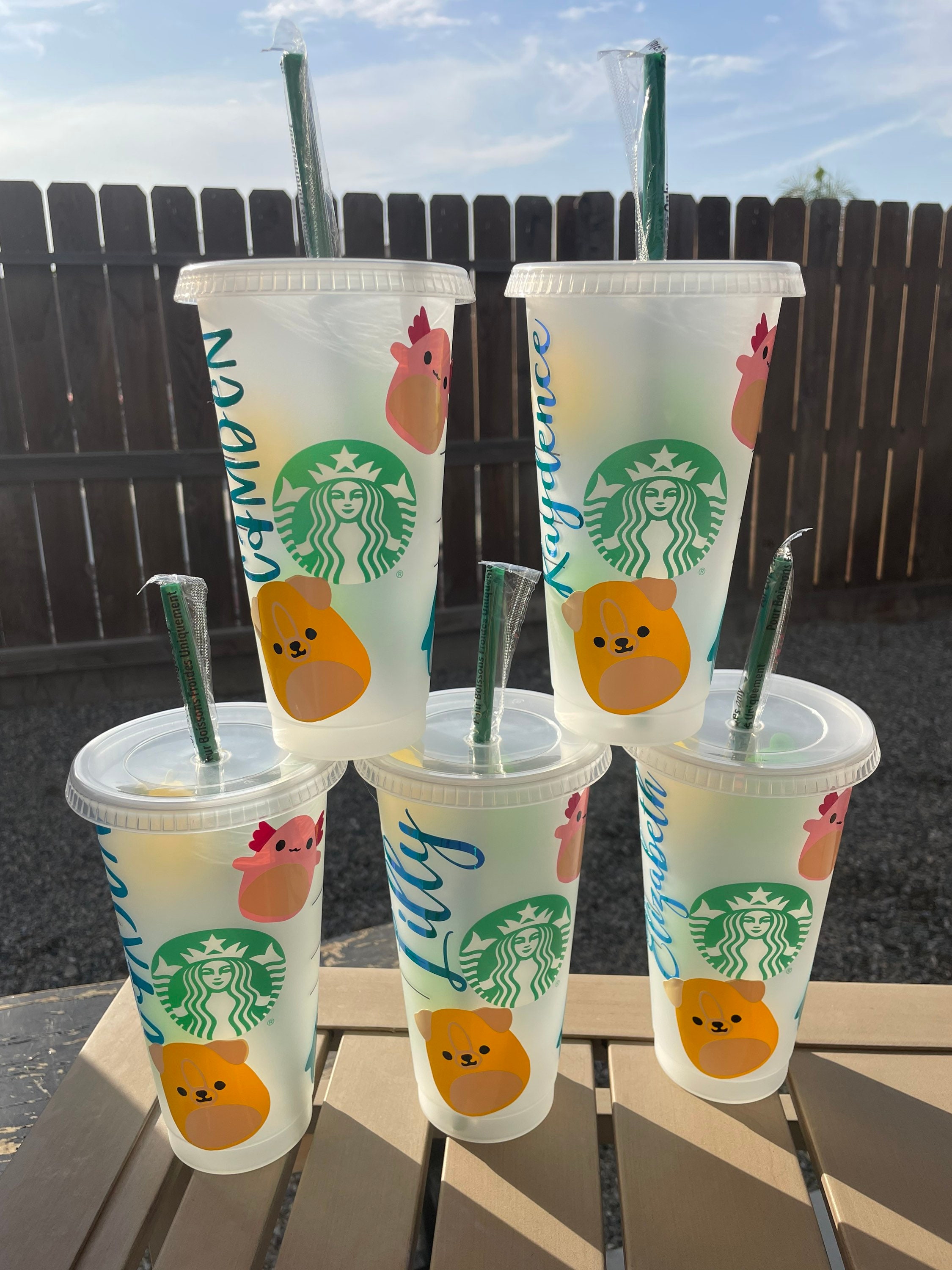 Squishmallow Starbucks Cup - Etsy