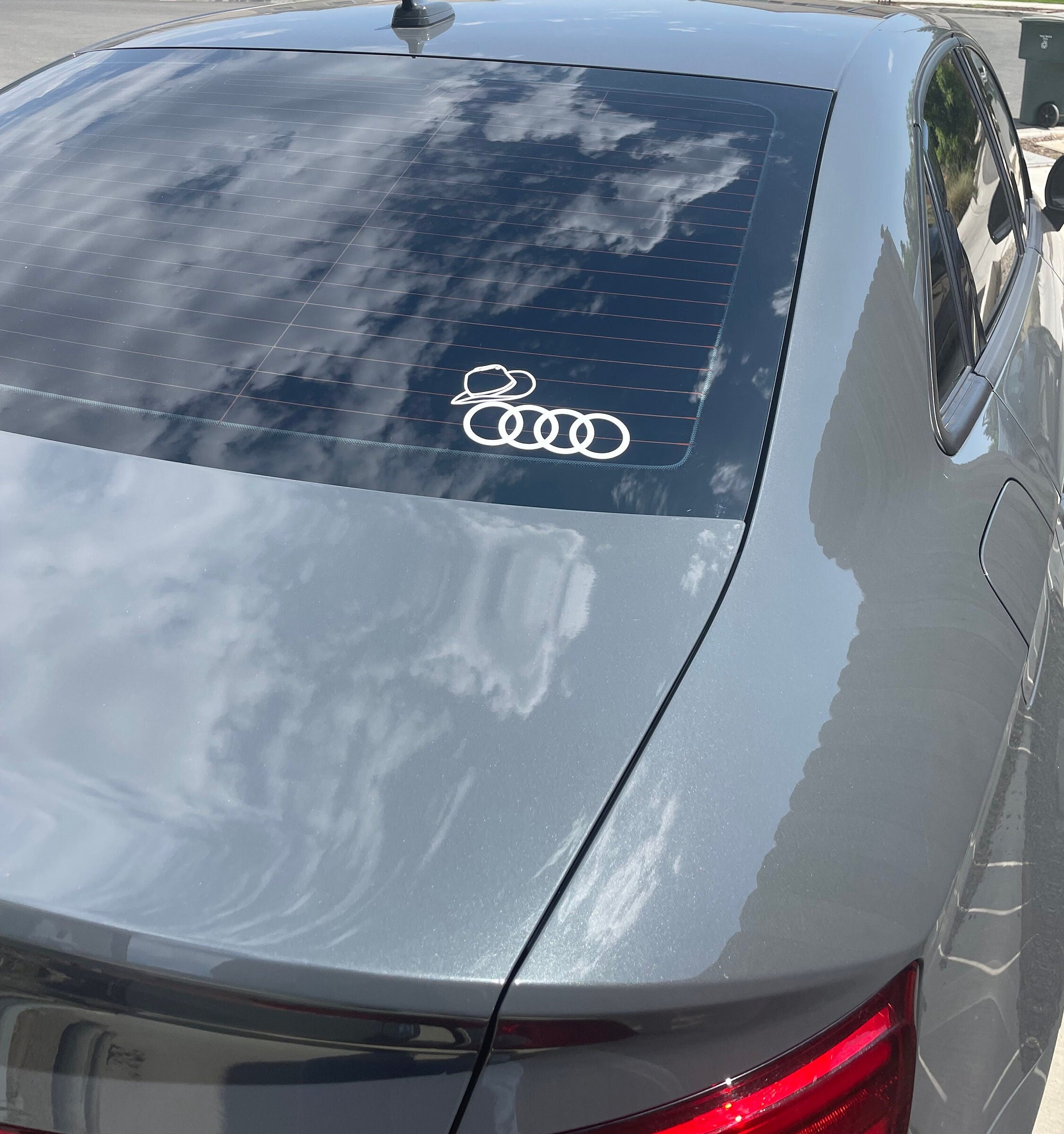 Audi Window Sticker - Etsy