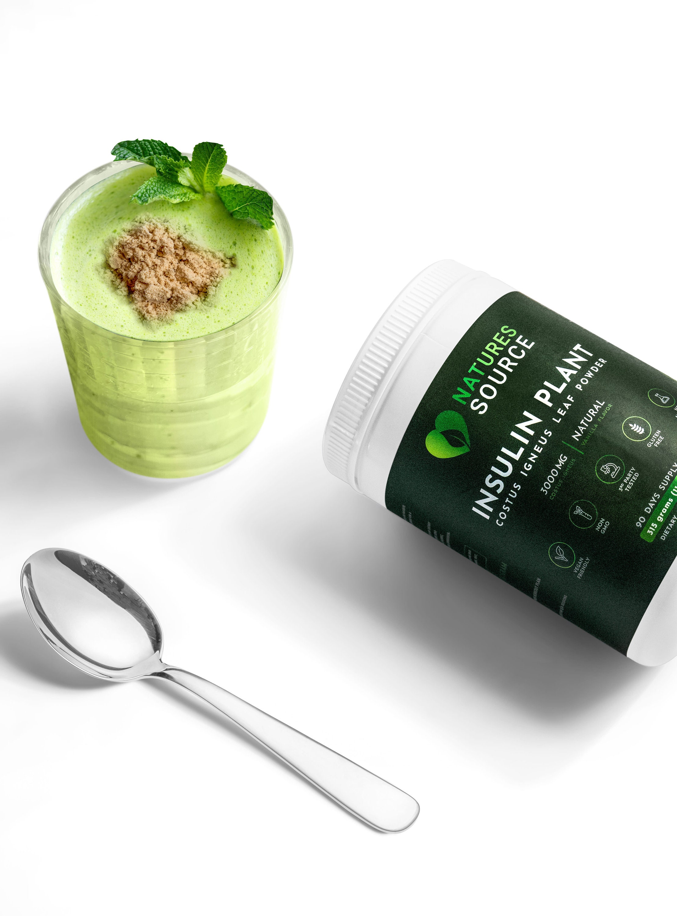 Natures Source Insulin Plant costus Igneus Powder Natures Source ...