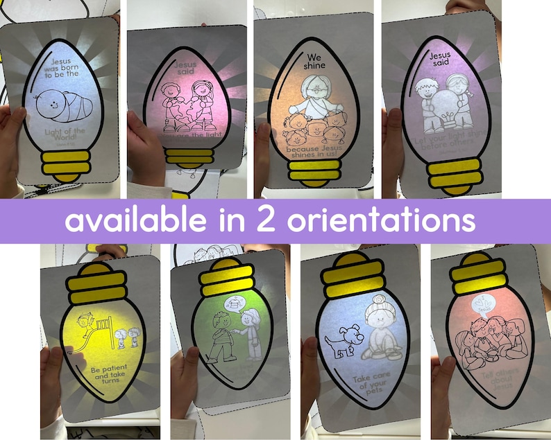 Christmas Shine-a-light Bible Lesson & Flashlight Craft for Kids ...