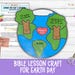 Earth Day Bible Lesson Craft, Build an Earth Craft Activity for ...