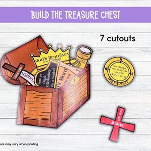 Pirate-themed Bible Lesson Craft for Summer, Build a Treasure Chest ...