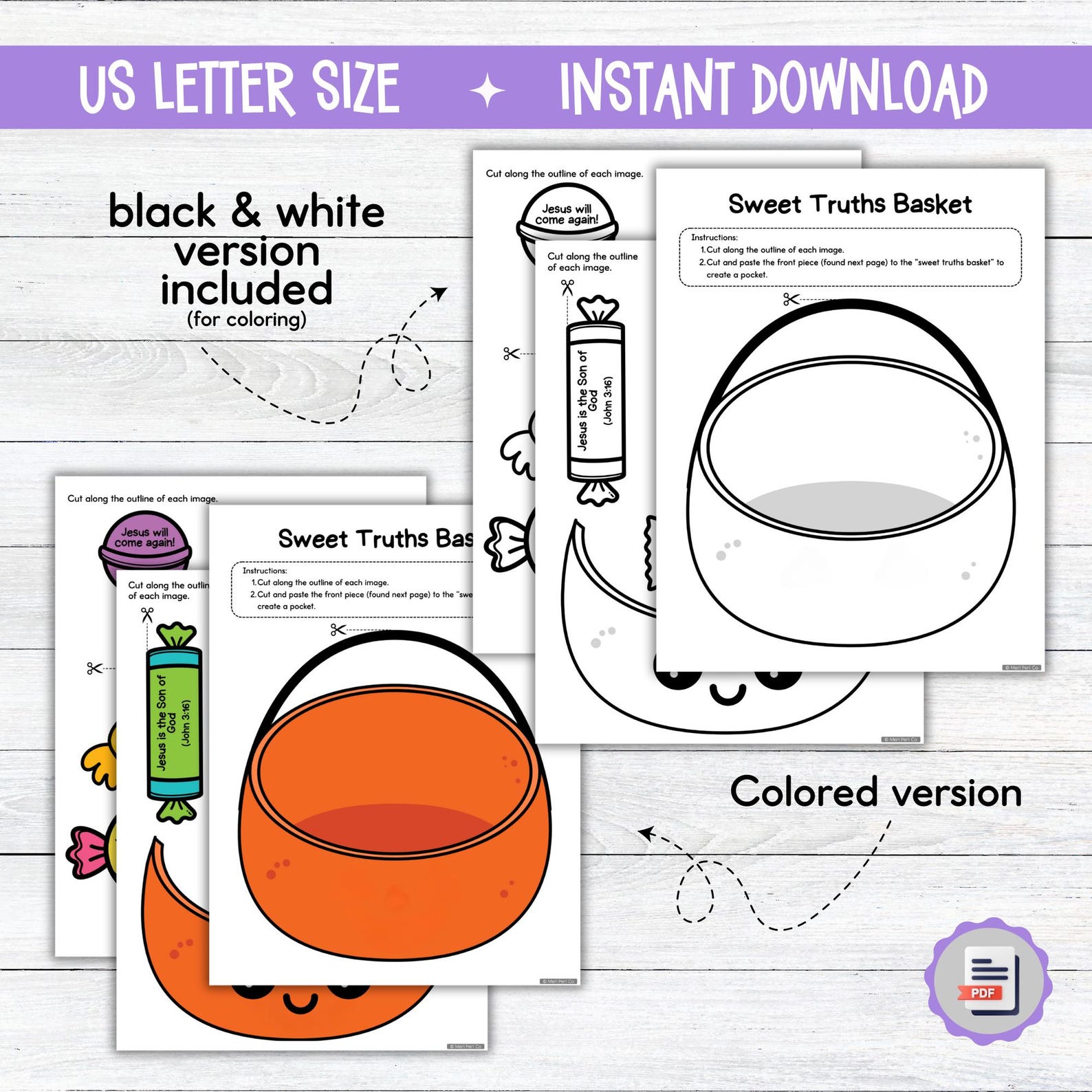 Bible Lesson Craft for Halloween, 10 Truths of Jesus as Halloween Sweet ...