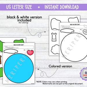 Earth Day Bible Lesson Craft, Build an Earth Craft Activity for ...