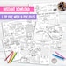 The Parables Bundle Activity Placemat, Parables of Jesus Coloring ...