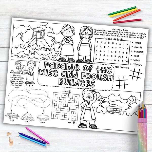 Parable of the Builder - Etsy