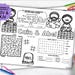 Bible ABC Coloring Pages for Christian Homeschool Families and Sunday ...