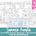 Smores Themed Bible Activity Set Kids' Sunday School, Summer Bible ...