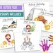 Easter Story Handprint Art Craft - Lent, Holy Week Footprint ...