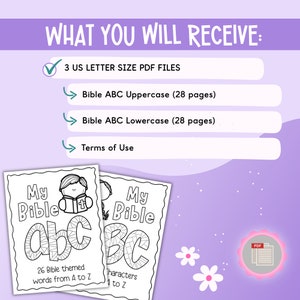 Bible ABC Coloring Pages for Christian Homeschool Families and Sunday ...