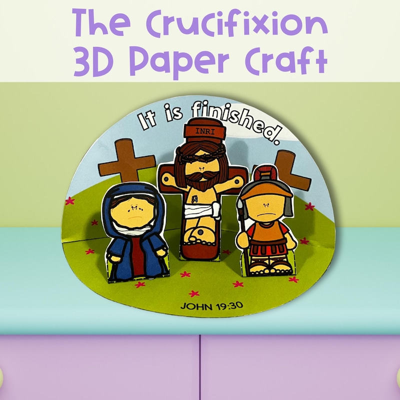 Crucifixion Craft - Etsy
