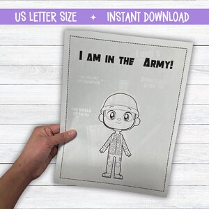 Bible Lesson Craft for Veterans Day , Shine-a-light on the Armor of God ...