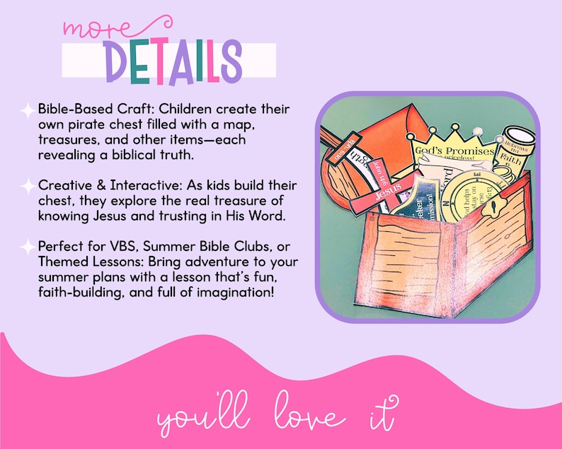Pirate-themed Bible Lesson Craft for Summer, Build a Treasure Chest ...