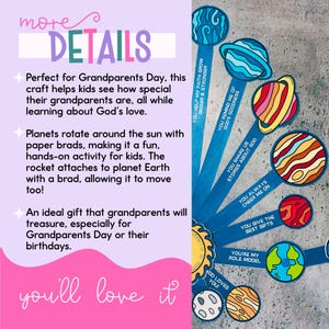 Bible-based Grandparents Day Craft Activity, Best Grandma/grandpa in ...