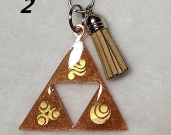 Triforce Keychain - Etsy