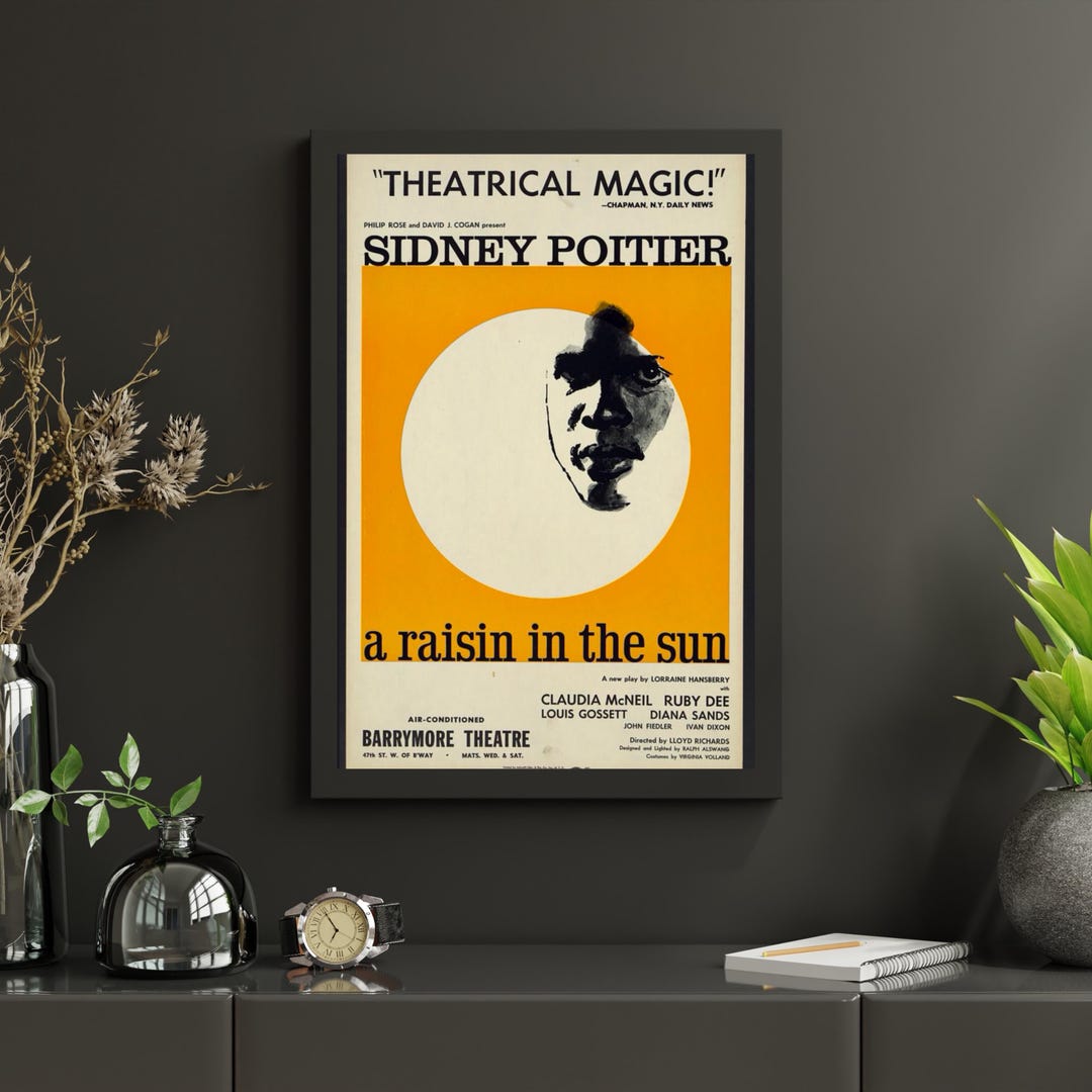 A Raisin in the Sun Vintage Movie Poster - Etsy