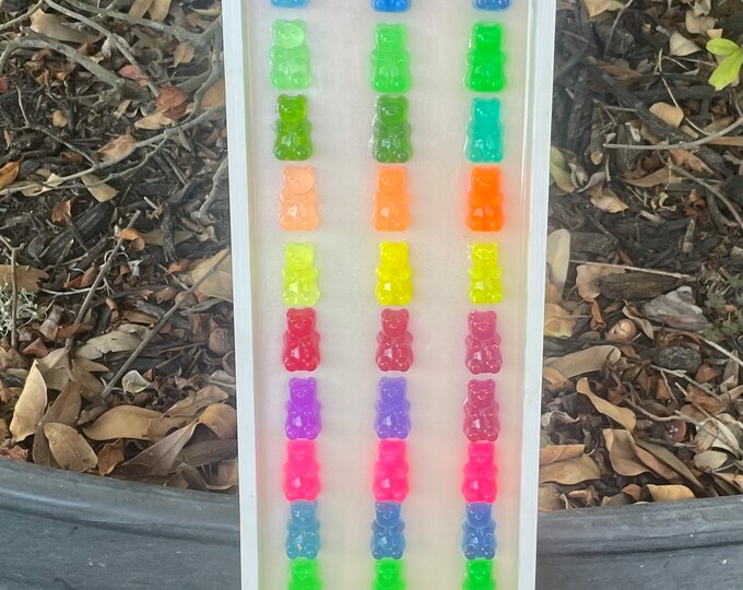 Resin Gummy Bear Wall Art, Pop Art, Gummy Bear Art,fun Pop Art, Unique ...
