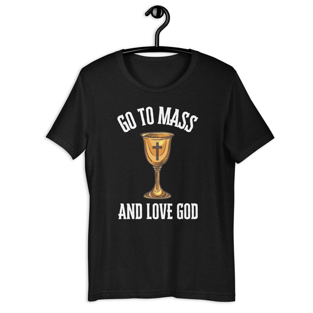 Catholic Mass God Traditional Latin Mass Rosary Unisex T-shirt - Etsy