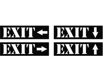 Cnc Dxf File Exit - Etsy