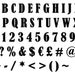 Alphabet Letters Dxf and Svg Files /a to Z or 0 To9 Dxf File/font for ...