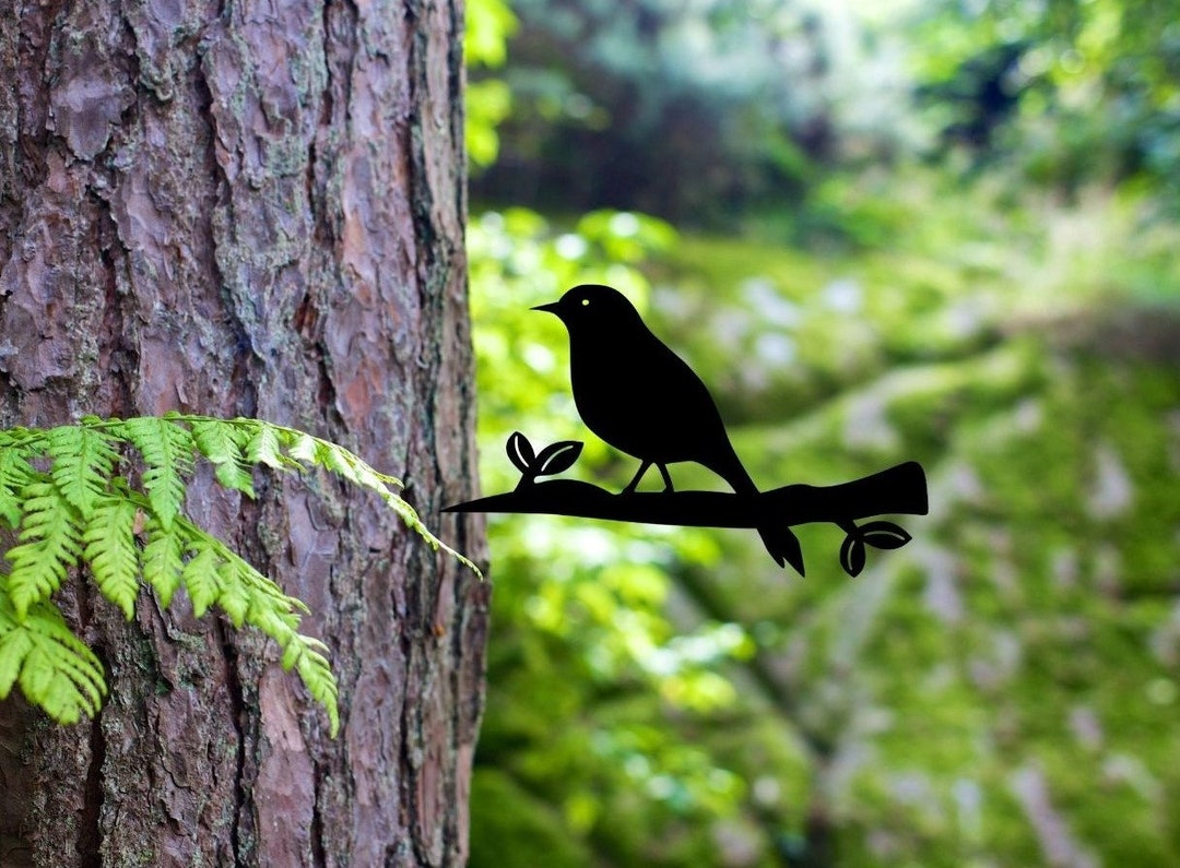 Bird Tree Stake DXF SVG Files, Garden Art Decor Dxf Files,dxf Files for ...