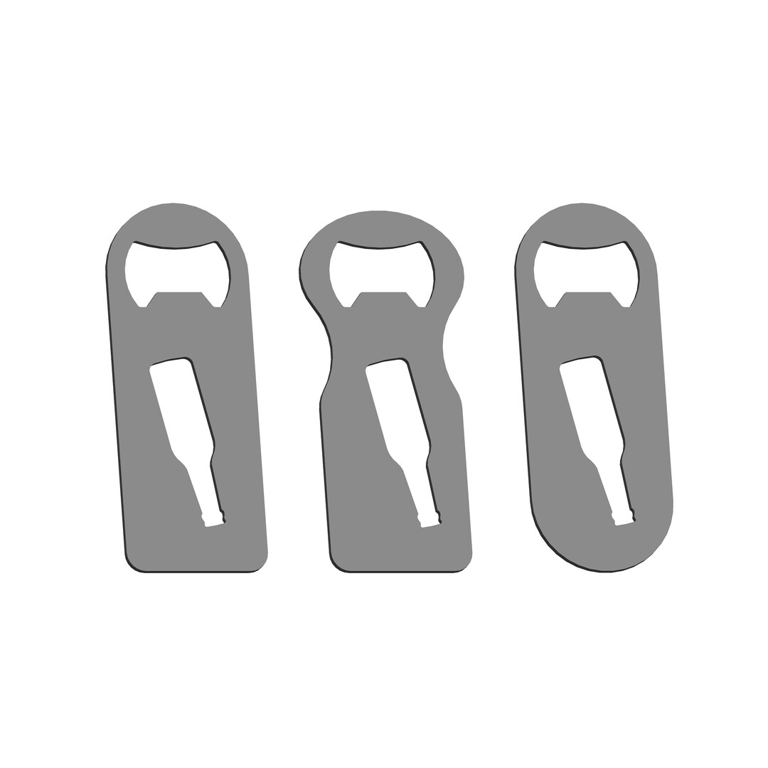 Bartender Beer Bottle Opener Dxf and Svg File, Plasma Cut Bottle Opener, Bottle Opener Laser Cut ...