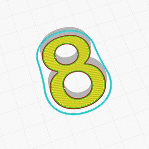 3d Letter and Number Stl File / 3d Printed STL Files / Letters and ...